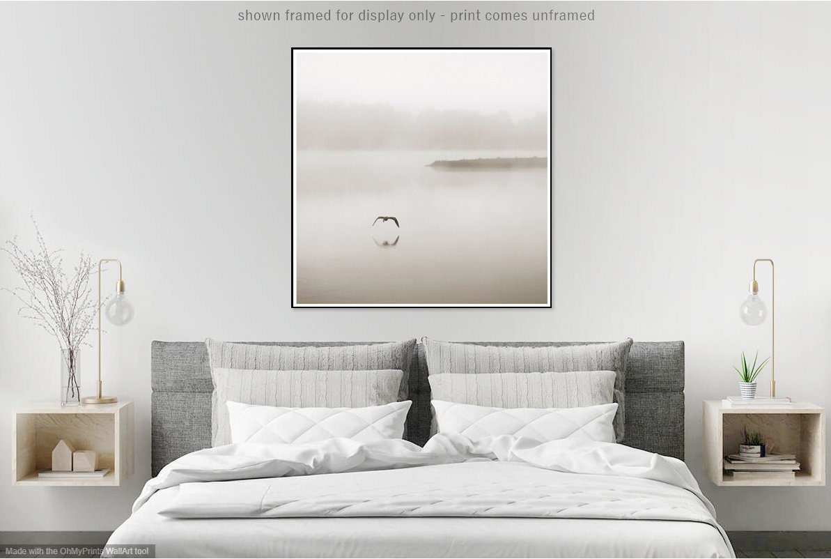 Minimalist photography lake house decor minimalist lake | Etsy