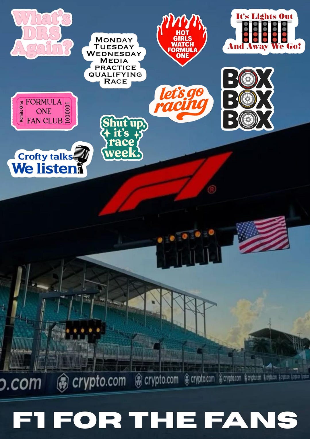 F1 Fan Sticker Pack: Formula One Quotes & Memes - Etsy