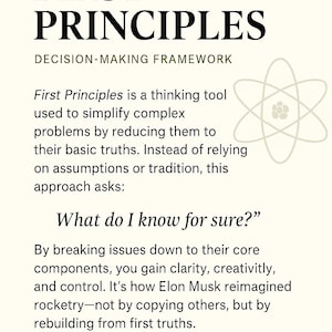 Inversion Mental Model Poster – Critical Thinking Printable Wall Art ...