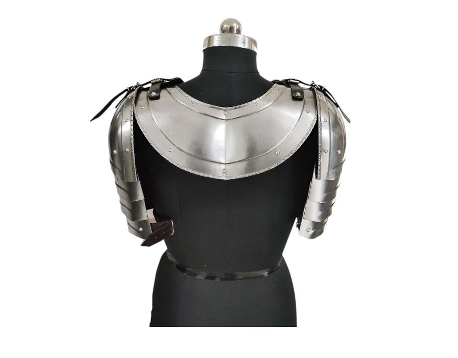 Medieval Steel Gorget With Pauldrons: Viking Armor Shoulder Guard Set ...