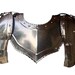 Medieval Steel Gorget With Pauldrons: Viking Armor Shoulder Guard Set ...