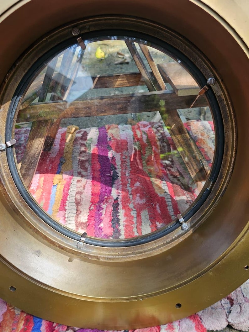 Nautical Porthole Wall Decor: Functional Aluminum Ship Window With ...
