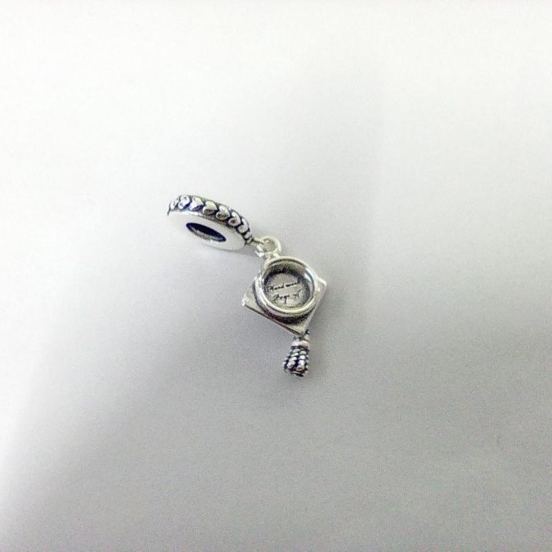 Pandora Charm Graduation Dangle Hard Work Pays Off - Etsy