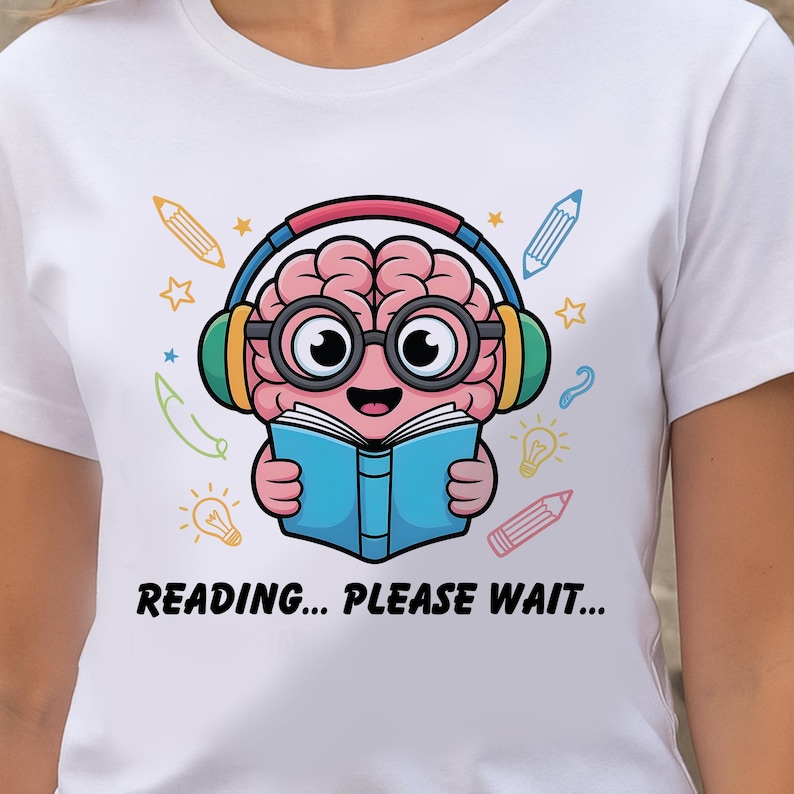 Funny Brain PNG Bundle: Cartoon Designs With Quotes (digital Download ...