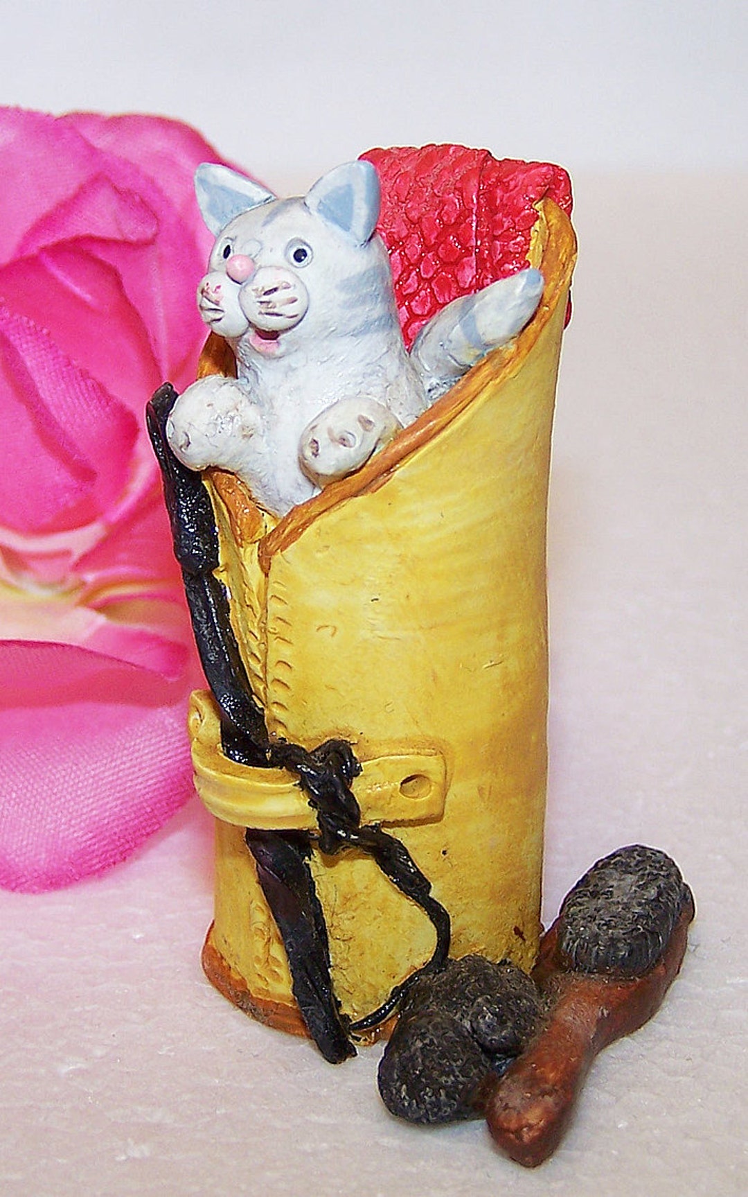 Peter Fagan Cat Cat in Coal Bucket Home Sweet Home Colourbox Cat ...