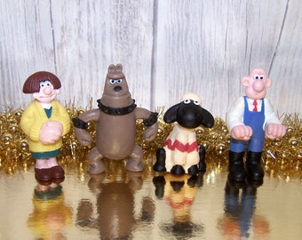 Wallace and Gromit Figures - Etsy UK