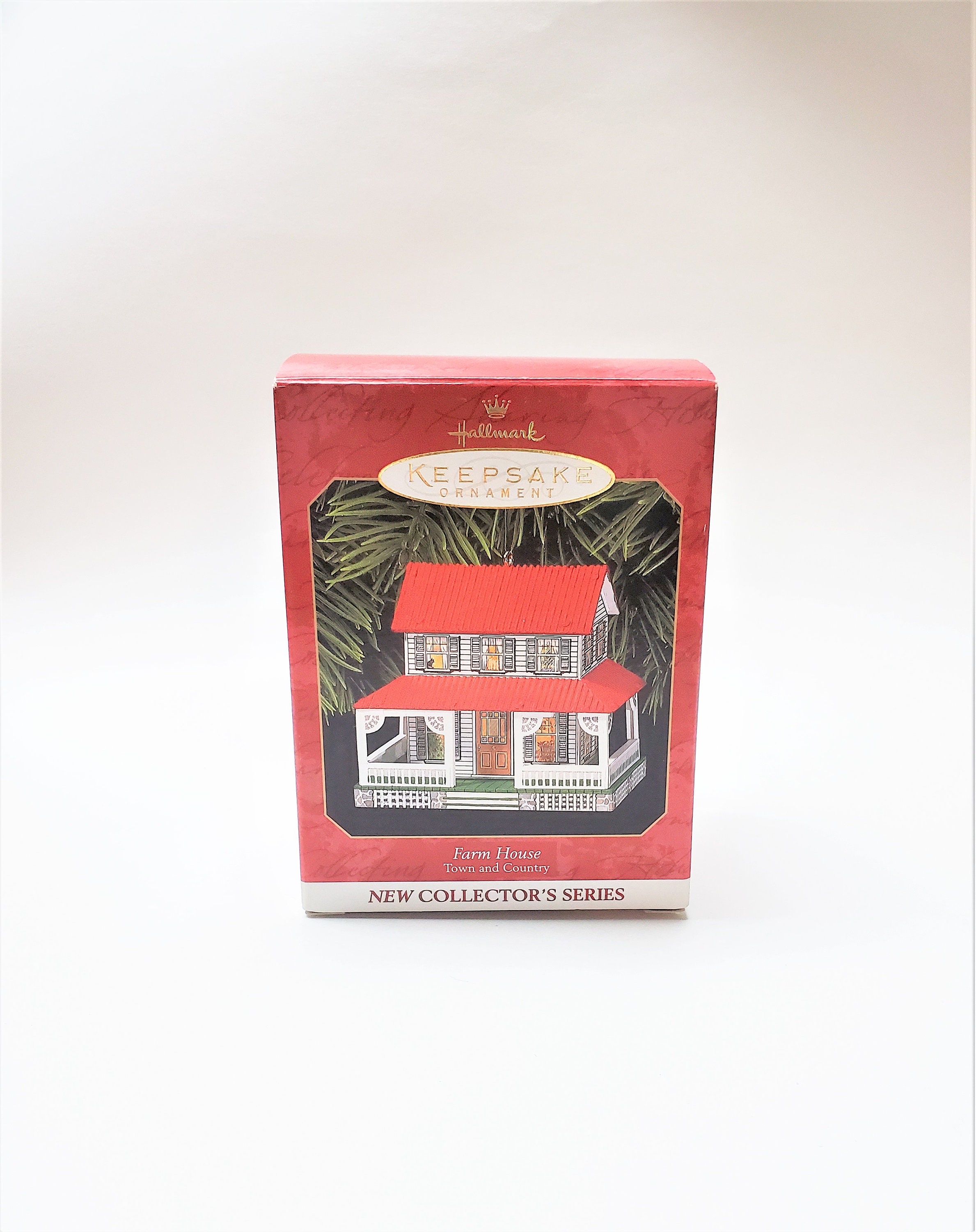 Vintage 1999 Town and Country #1 - Farm House Hallmark Keepsake ...