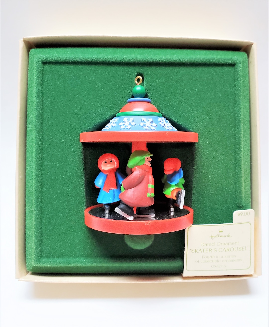 1981 Skater's Carousel Number 4 in the Carousel Series Hallmark ...