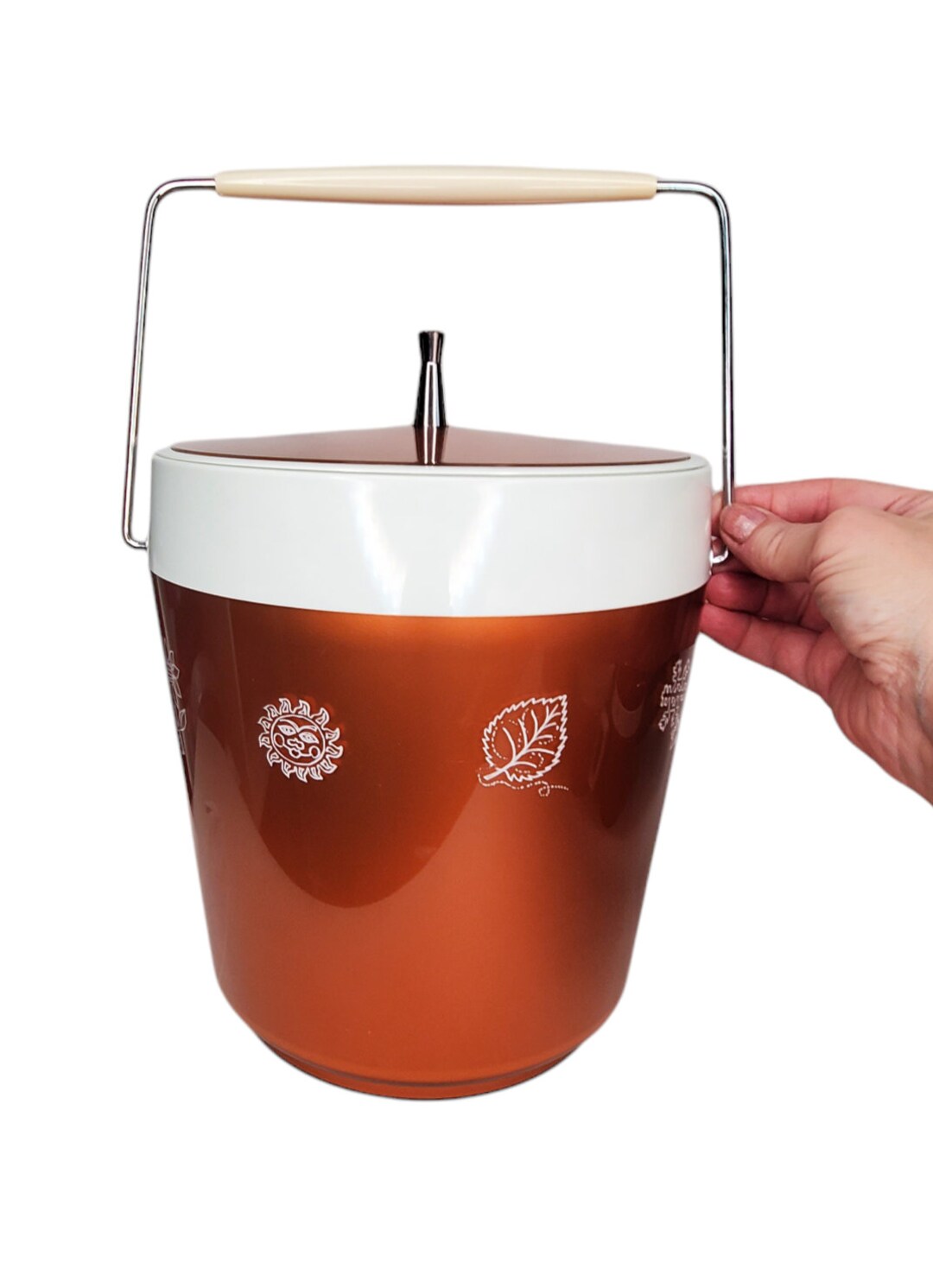 1960s West Bend Therma-serve Ice Bucket, Bronzish Gold MCM - Etsy