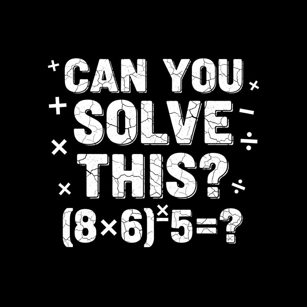 Funny Math Puzzle PNG: Algebra Classroom Wall Art (digital Download) - Etsy