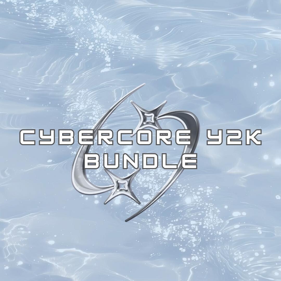 Cyber Y2K Jewelry Bundle, Cybercore Accessories - Etsy