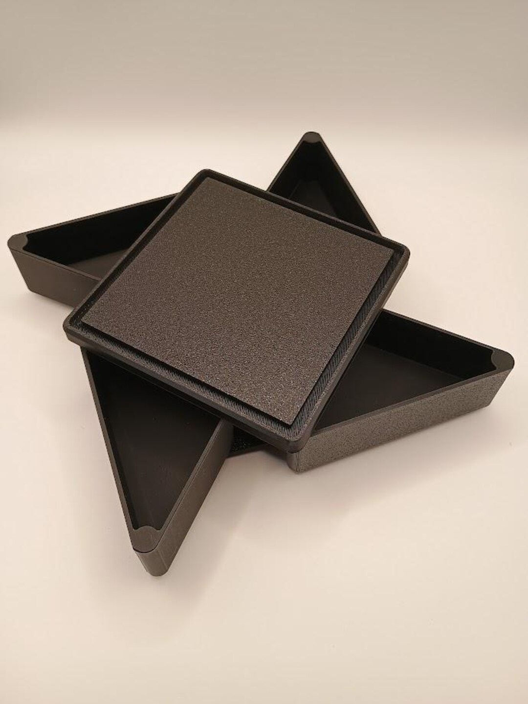 Rotating Jewelry Box | Modern Geometric Organizer - Etsy