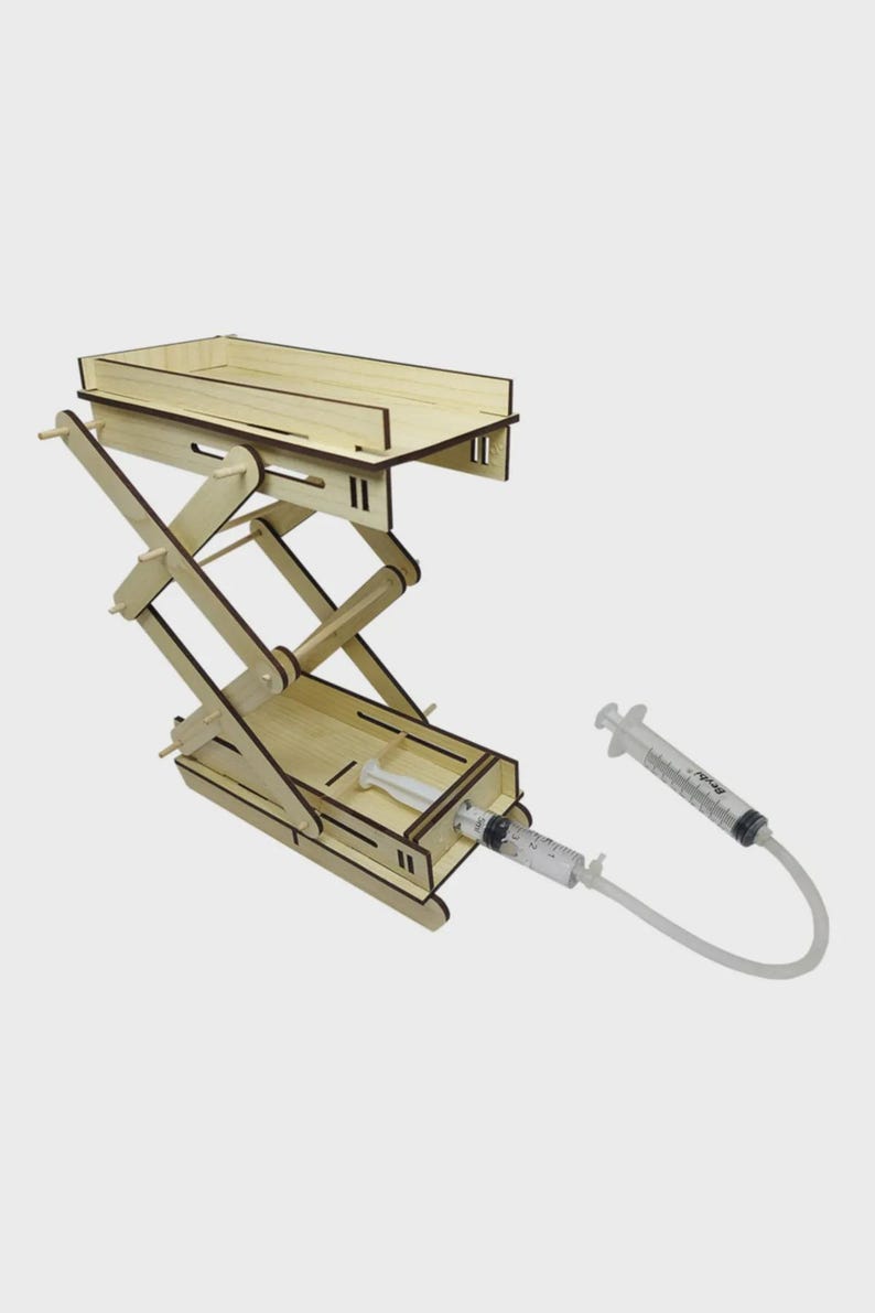 DIY Kit Hydraulic Lift - Educational STEM Toy for Kids, Fun Science ...