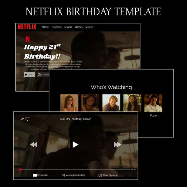 Netflix - Etsy