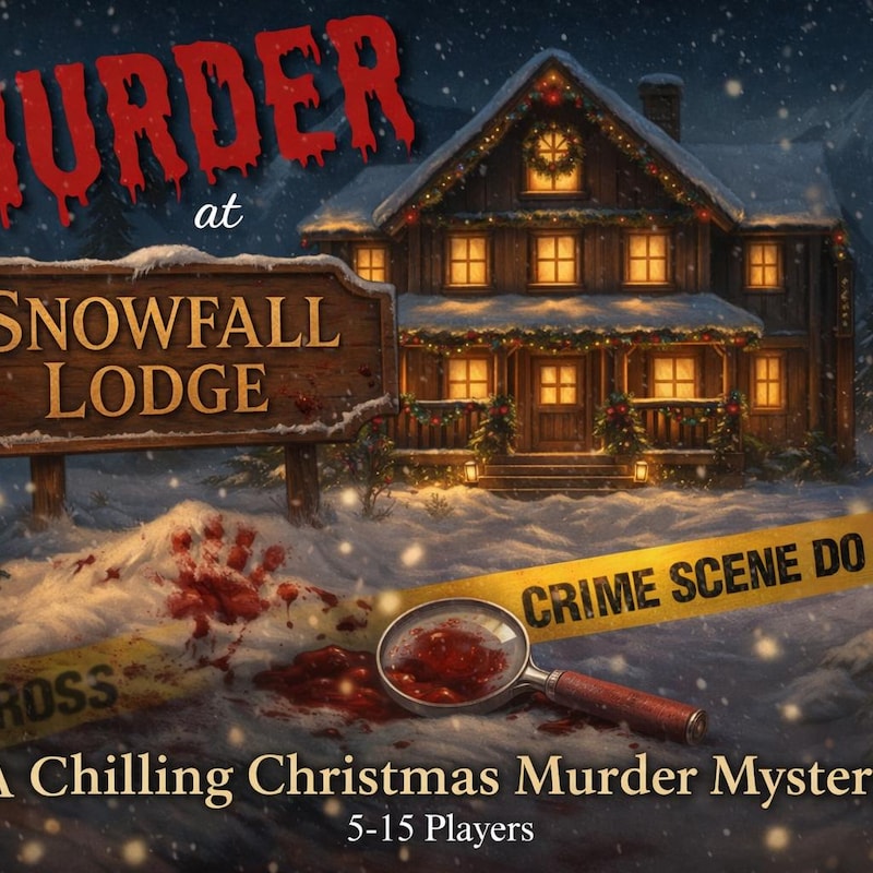 Christmas Whodunit Games - Etsy