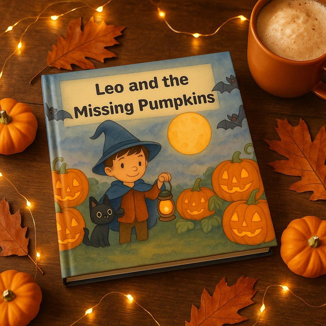 Personalized Halloween Storybook | Kids Book, Missing Pumpkins (digital ...