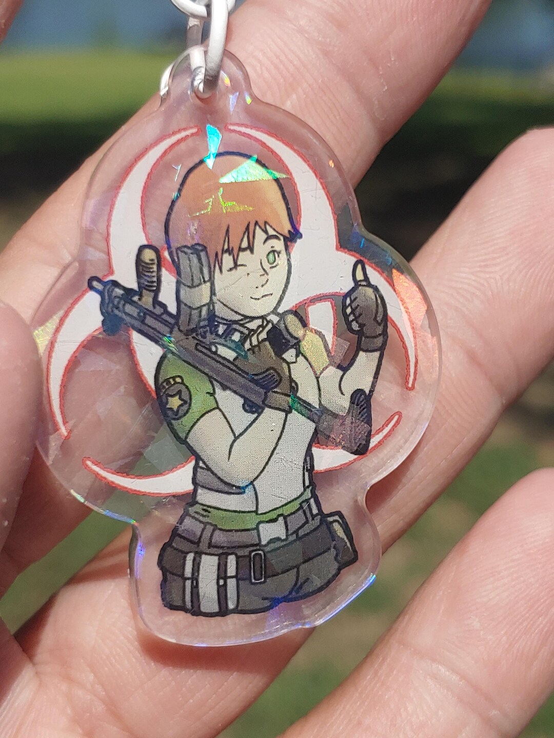 Rebecca Chambers - Resident Evil - Keychain/charm - Etsy