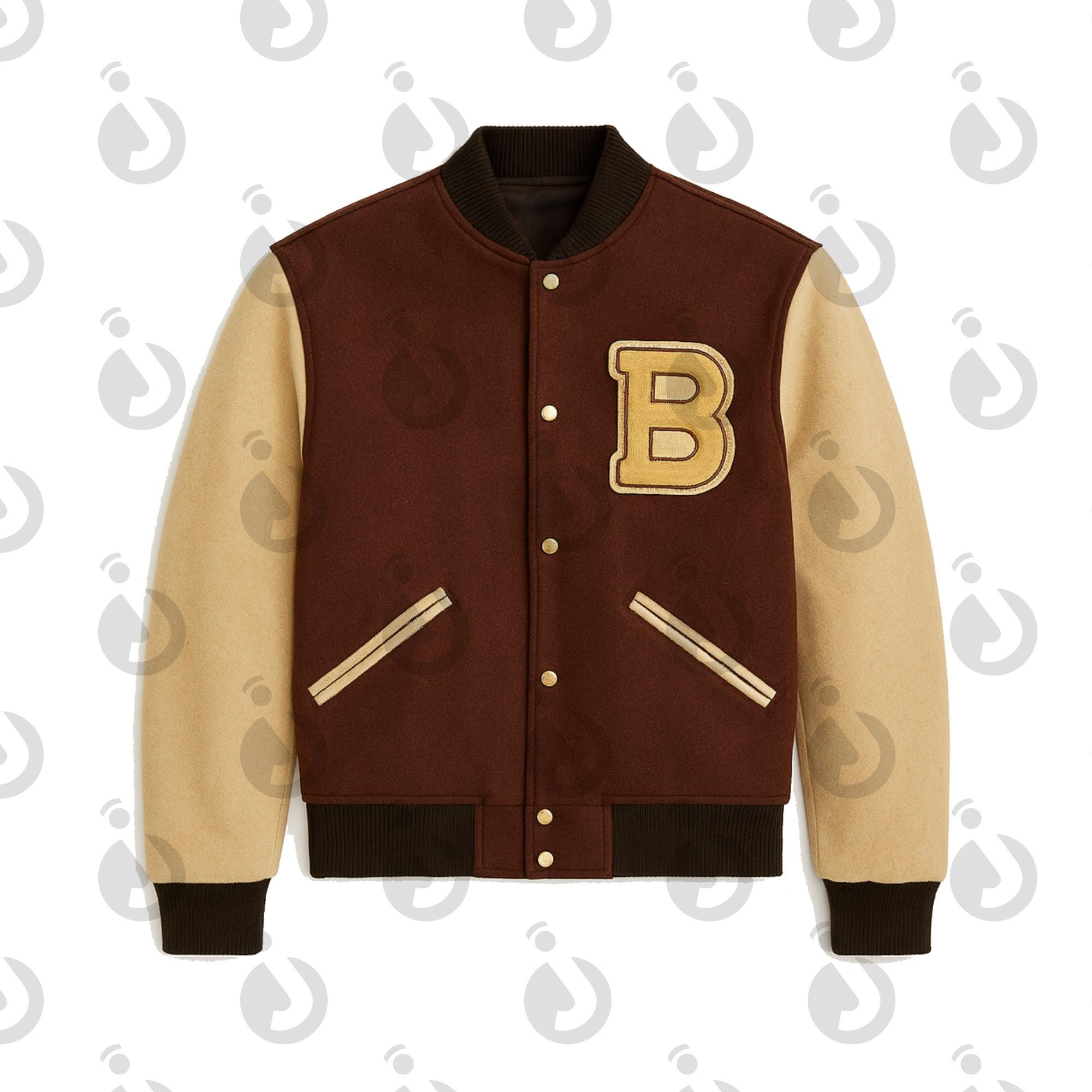 Hotline Miami Varsity Jacket: Brown Wool Bomber Jacket - Etsy