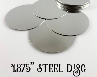 Steel Metal Discs 1 ONE INCH 100 Discs - Etsy