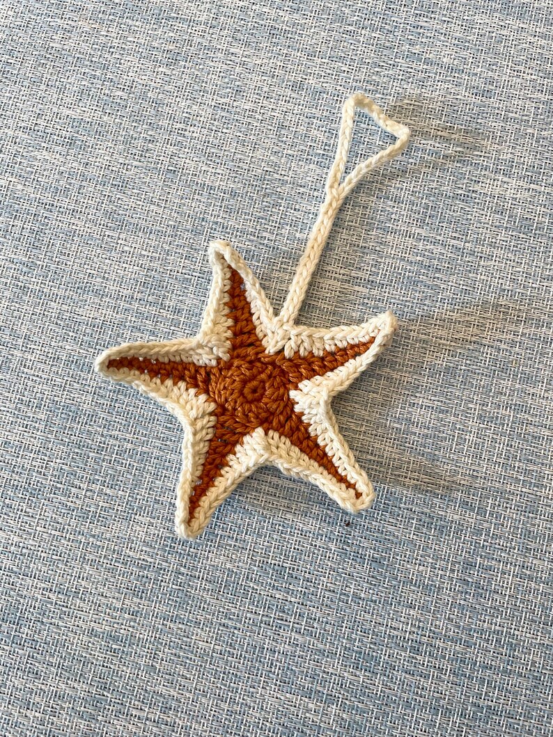 Crochet Starfish Pattern: Easy Beach Keychain DIY (PDF Download) - Etsy