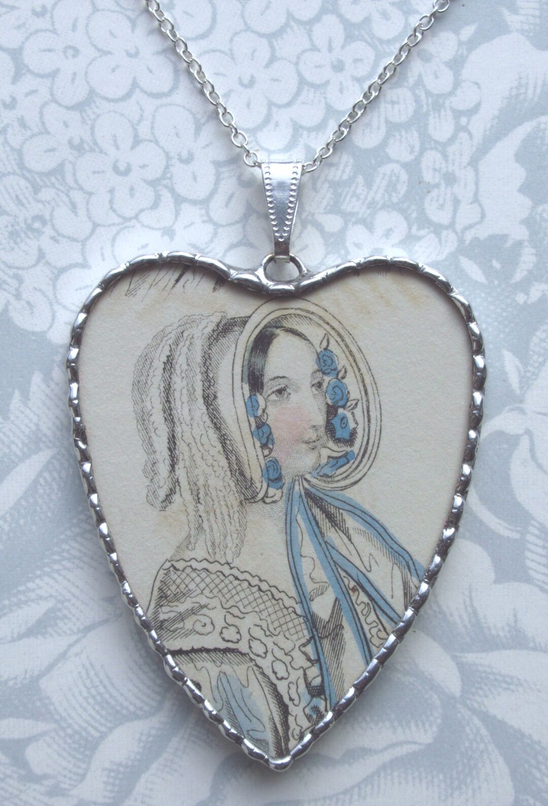 Fiona and the Fig RARE Circa 1842 Antique Victorian-lady's World 1842 ...