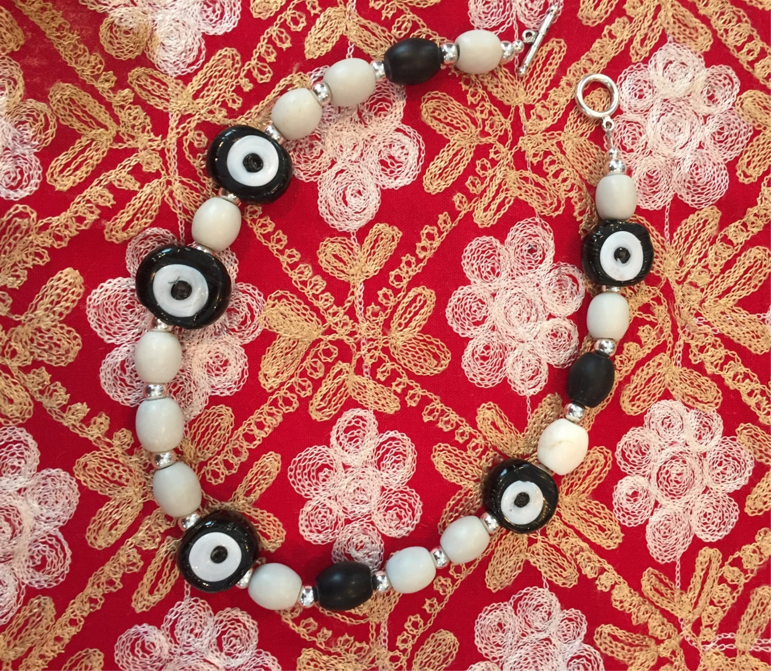 Ethnic Handmade Turkish Glass Eye Beads With Antique Dutch - Etsy UK