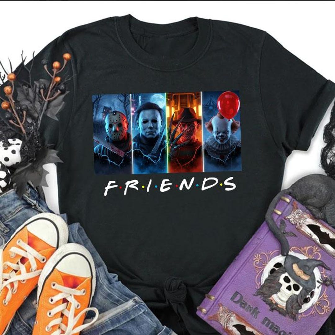 Friends Horror Movie Characters PNG, Halloween Killers (digital ...