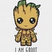 Baby Groot Cross Stitch Pattern - Etsy