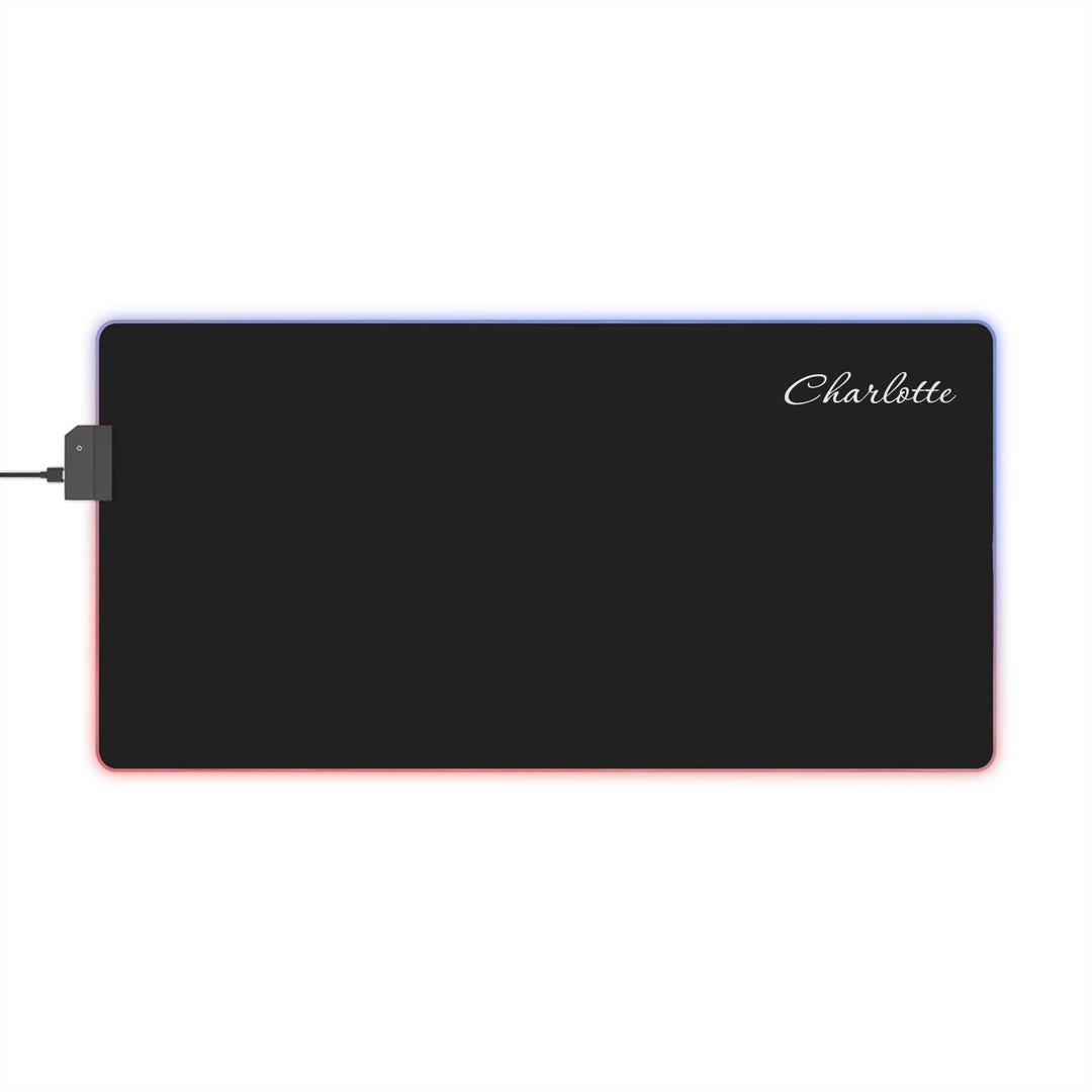 Customized LED Gaming Mouse Pad, Personalized Light-up Mousepad for ...
