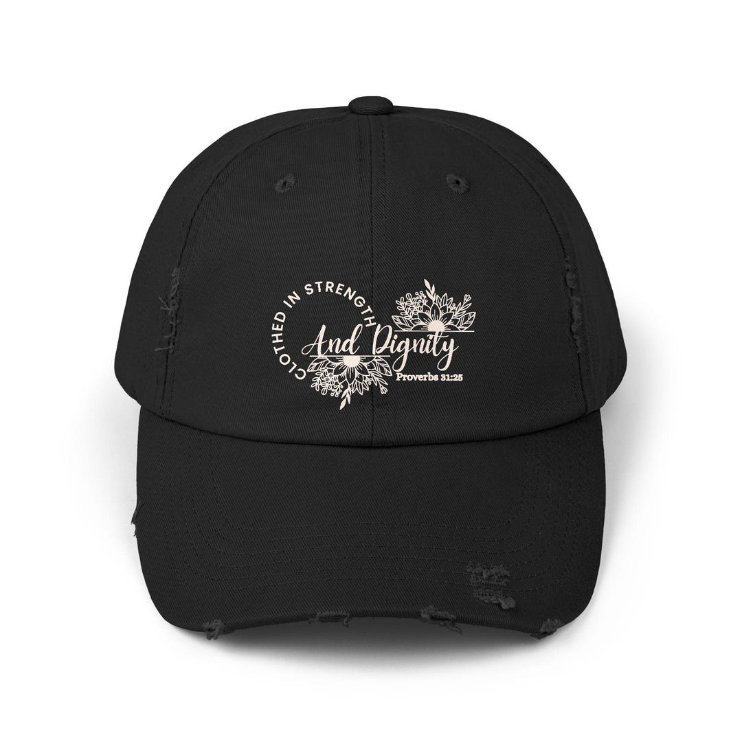 Clothed in Strength and Dignity Proverbs 31 Hat for Christian Women ...