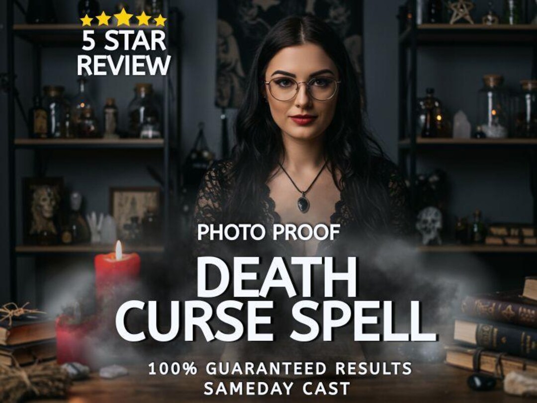 ENEMY DEATH CURSE Spell | Final Justice | Powerful Curse | Stop ...