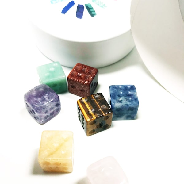 Crystal Dice - Etsy