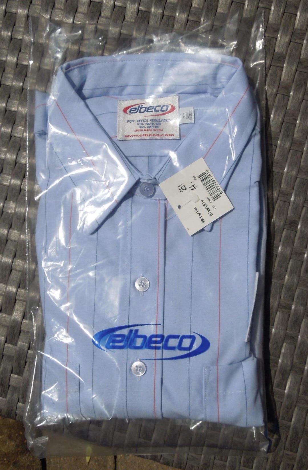 Vintage USPS Post Office Regulation Uniform Short Sleeve Dress Shirt W ...