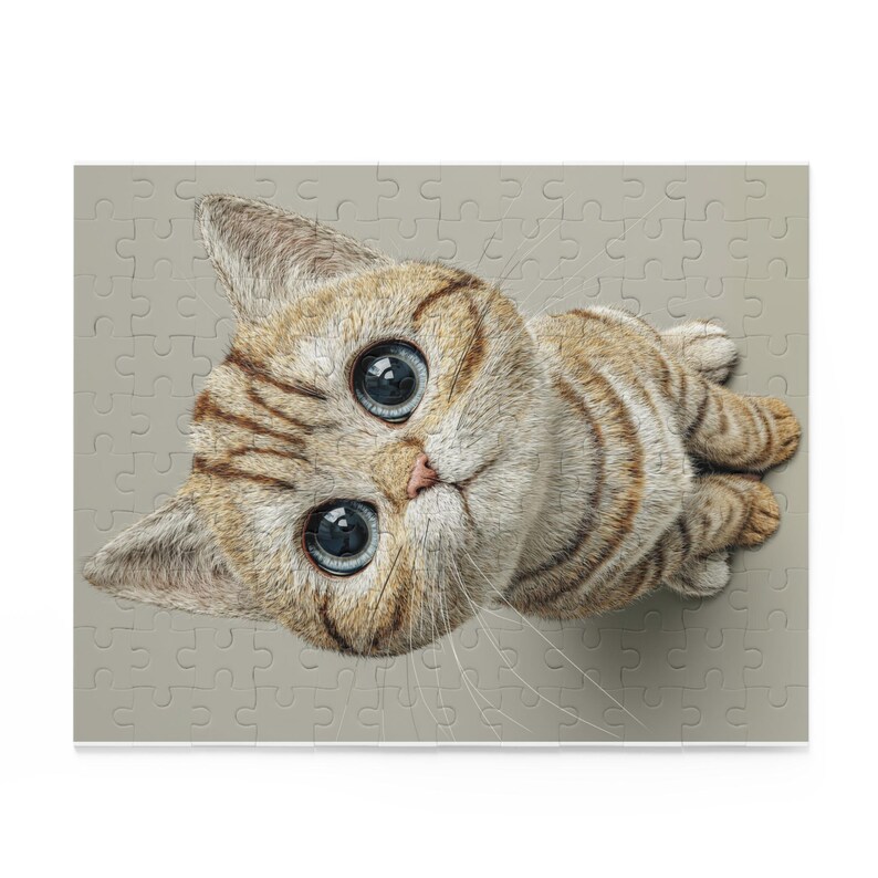 Cute Cat Puzzle: 120/252/500-piece Animal Jigsaw, Gifts for Cat Lovers ...