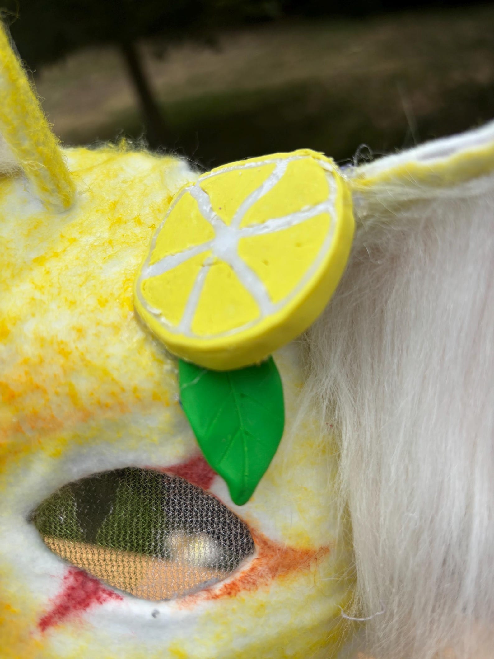 Lemon Cat Therian Mask - Etsy