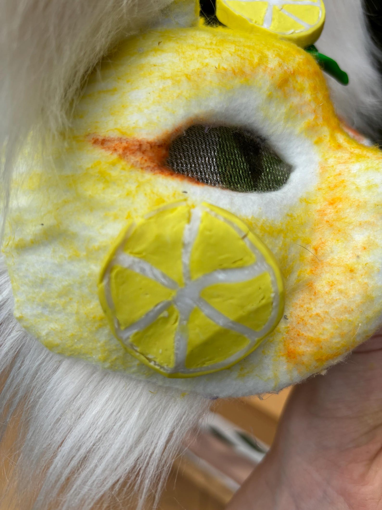Lemon Cat Therian Mask - Etsy