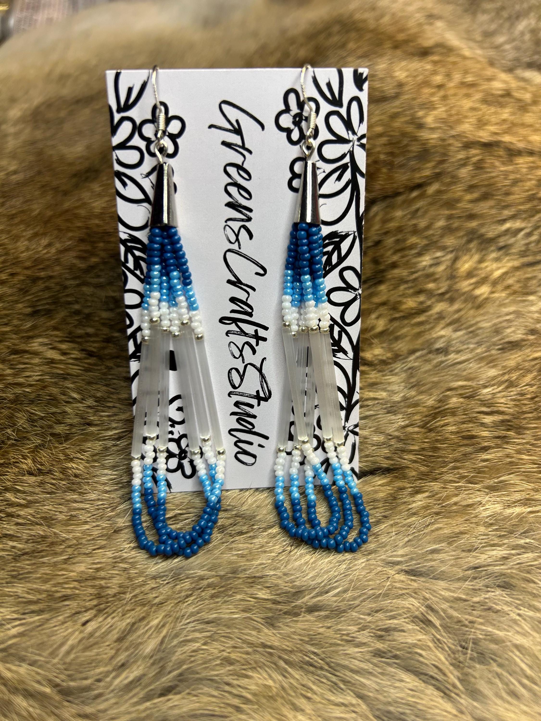 Blue Ice Earring Collection - Etsy