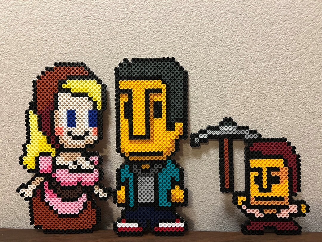 Community Inspired Abed and Hilda Perler Decor Set - Etsy