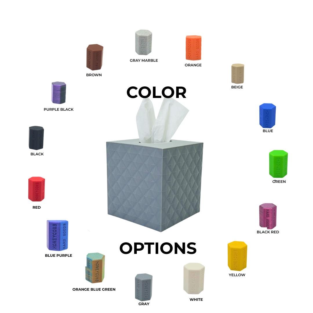 Modern Tissue Box Cover for Square Kleenex Tissues Box – Stylish Home ...
