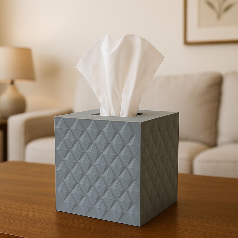 Modern Tissue Box Cover for Square Kleenex Tissues Box – Stylish Home ...