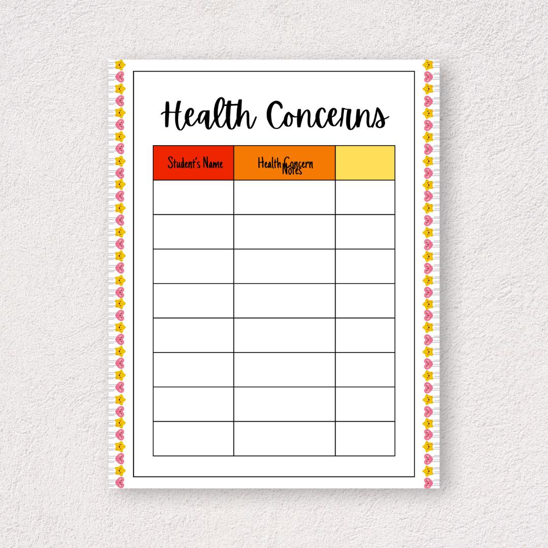 Editable Substitute Teacher Binder Template: Elementary Classroom Canva ...