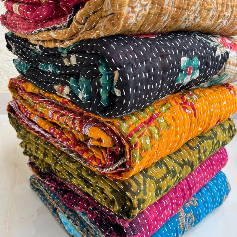 Quilt Queen Bed Hand Made - Etsy