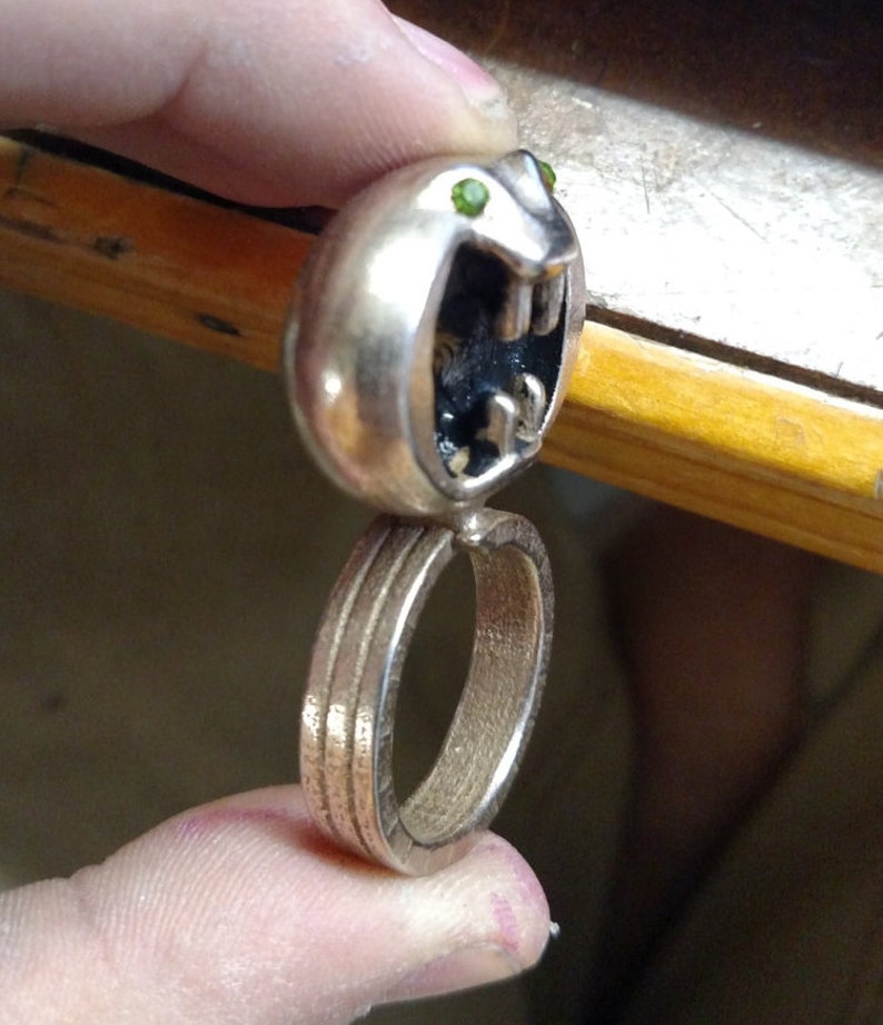 Dark Helmet's ring from Spaceballs Schwartz | Etsy