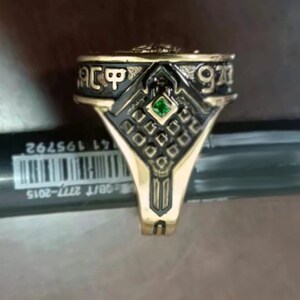 Duke Leto Atreides Dune Signet Ring - Fan Recreation Replica - Gold ...