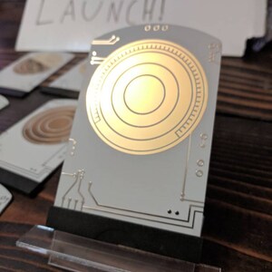 Metal Death Star Plans Data Card - Rogue One - **BONUS** Free Hope ...