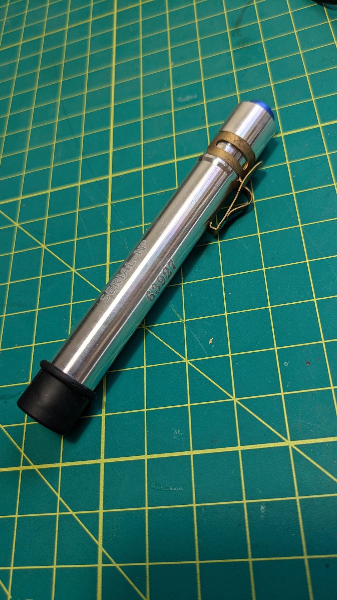 Imperial Officer Code Cylinder Replica Dosimeter - Brass or Silver ...