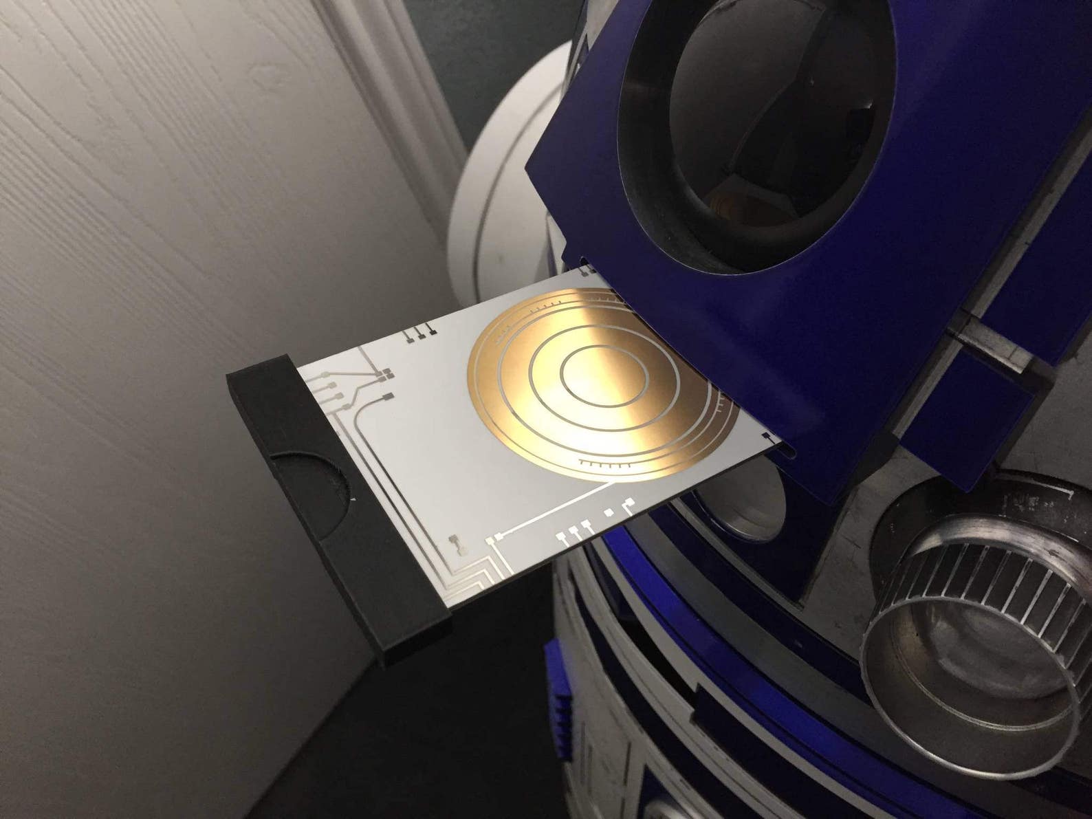 Metal Death Star Plans Data Card Rogue One BONUS Free Hope Display ...