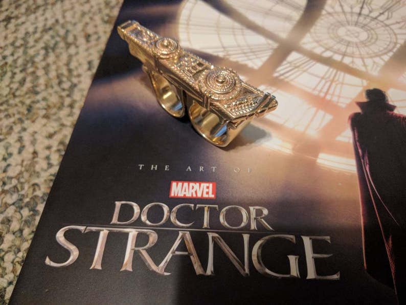 Cast Metal Doctor Strange Sling Ring - Etsy