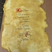 Hook Ransom Note Peter Pan - Hand Torn, Hand Calligraphy, Hand Dyed ...