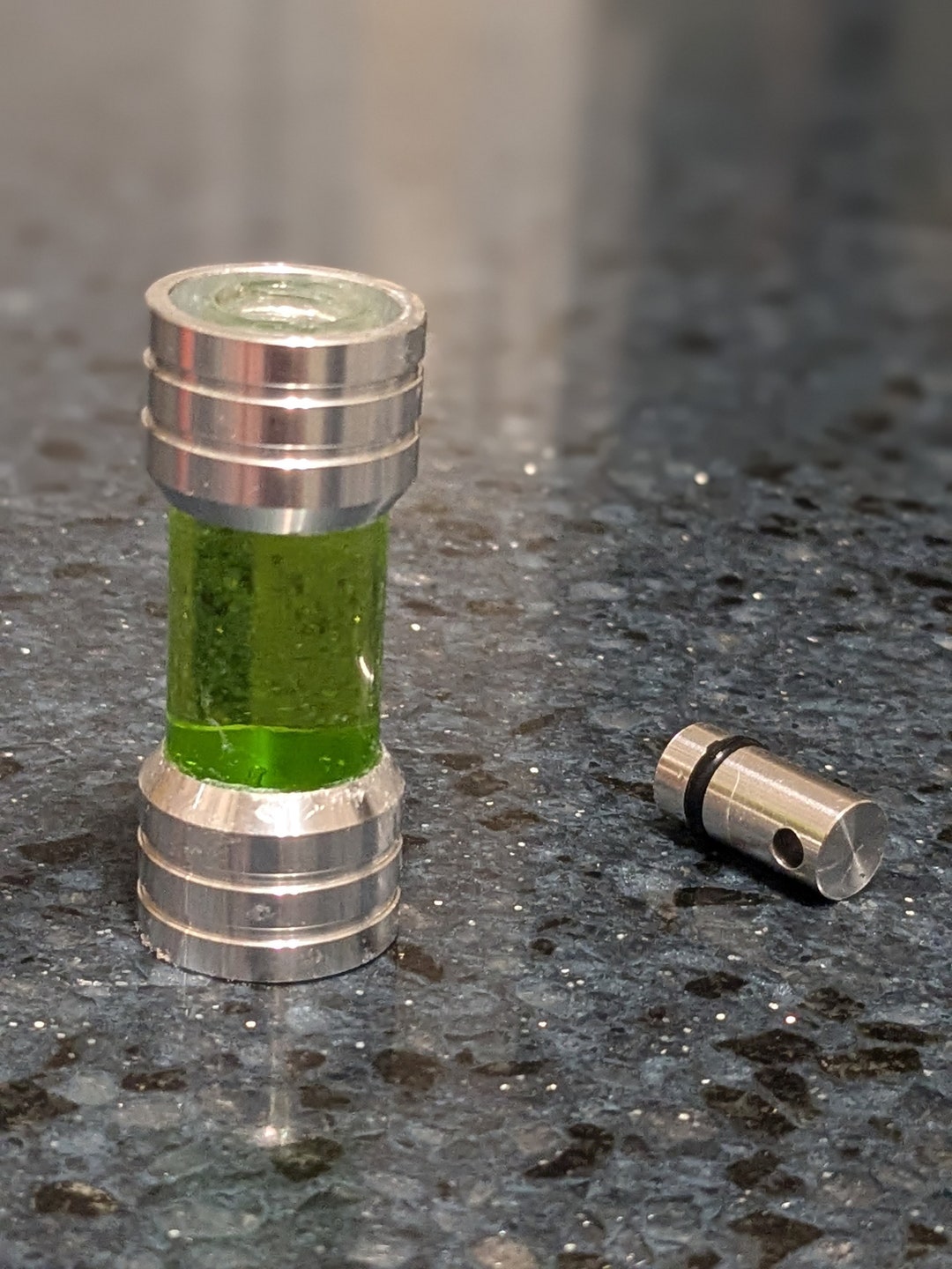 Poison Vial Necklace Metal and Glass - the Acolyte Prop Replica - Mae ...